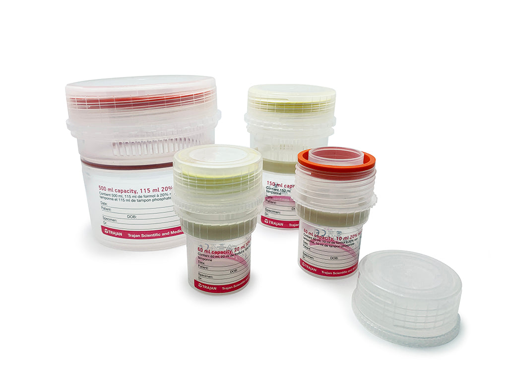 Prefilled NBF containers