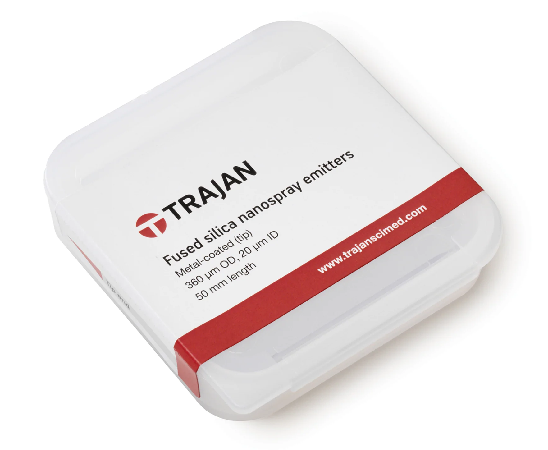 Trajan tapered nanospray emitters