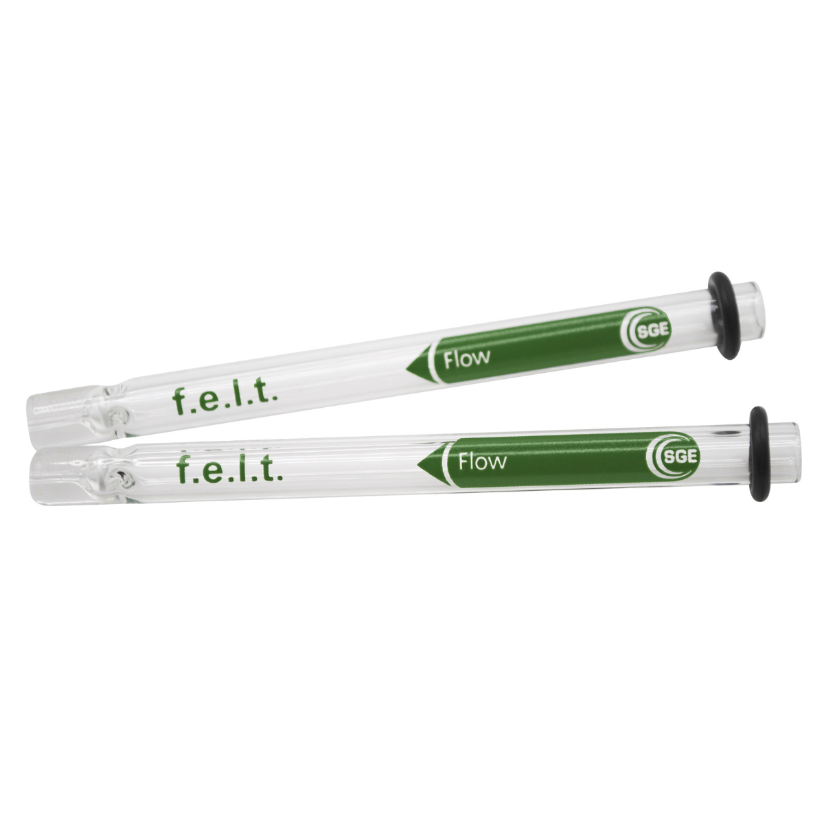 SGE inlet liner with f.e.l.t.™