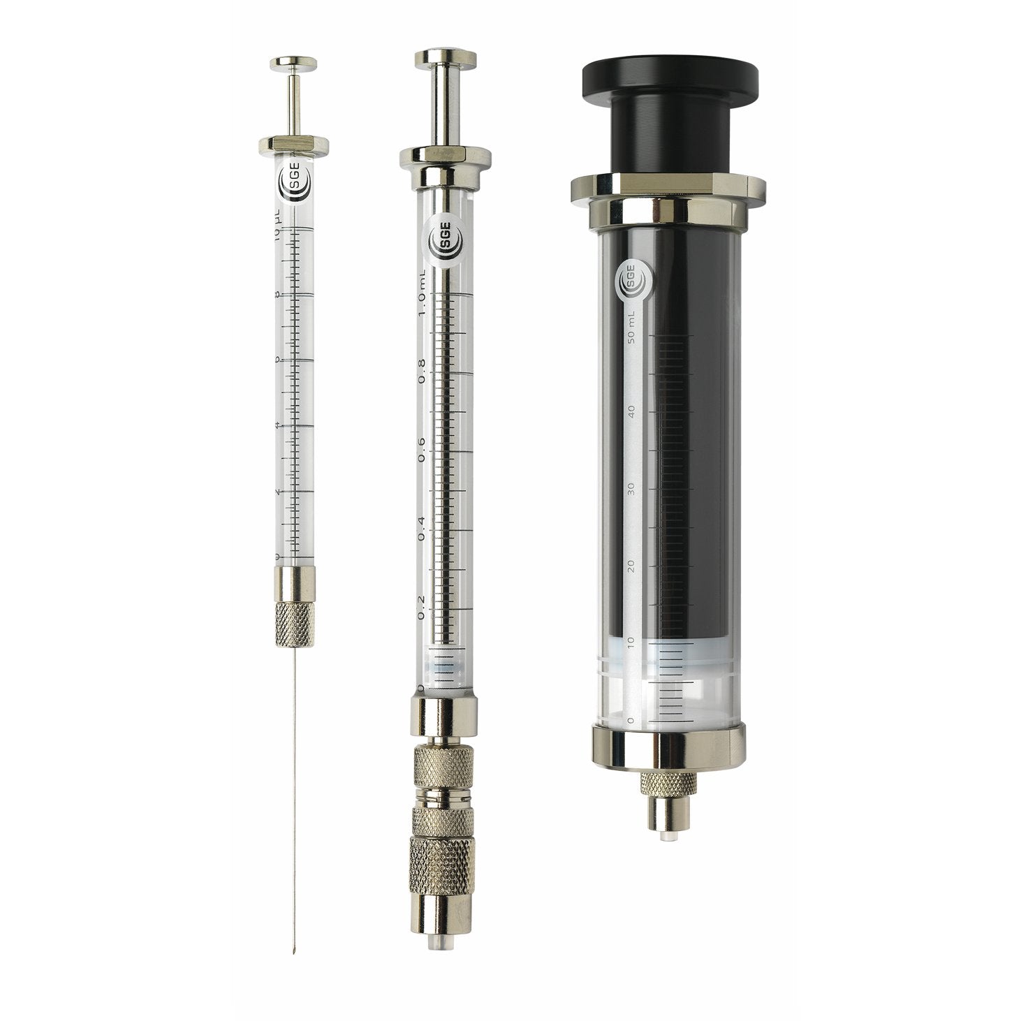 SGE manual syringes