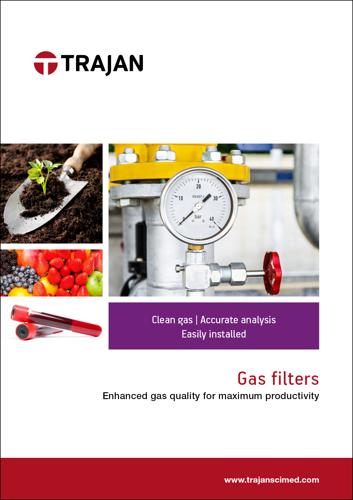 Brochures Tagged "Gas filter" - Trajan Scientific and Medical