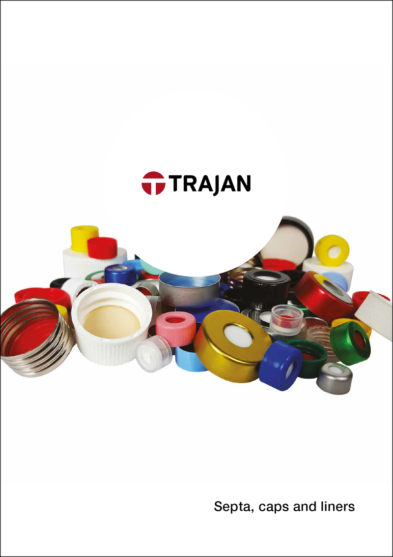 Brochure - Septa, caps and liners (product information and part number