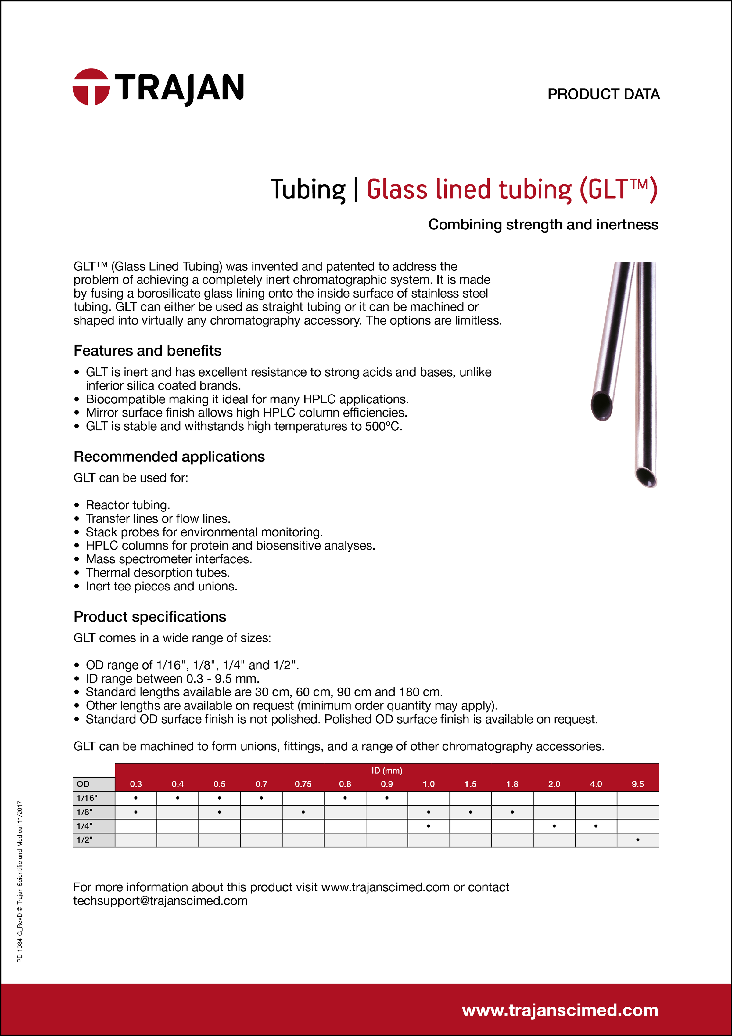 Glass Lined Tubing (GLT™)