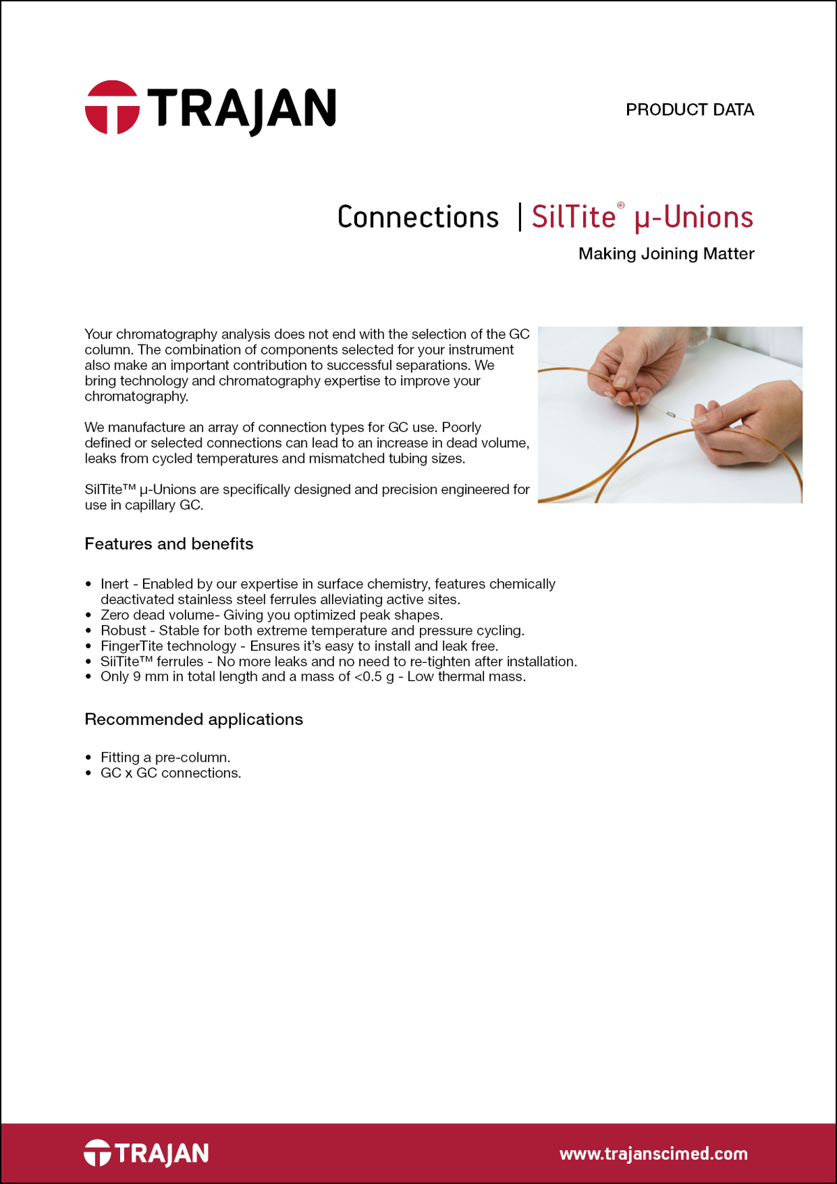 SilTite® µ-Unions