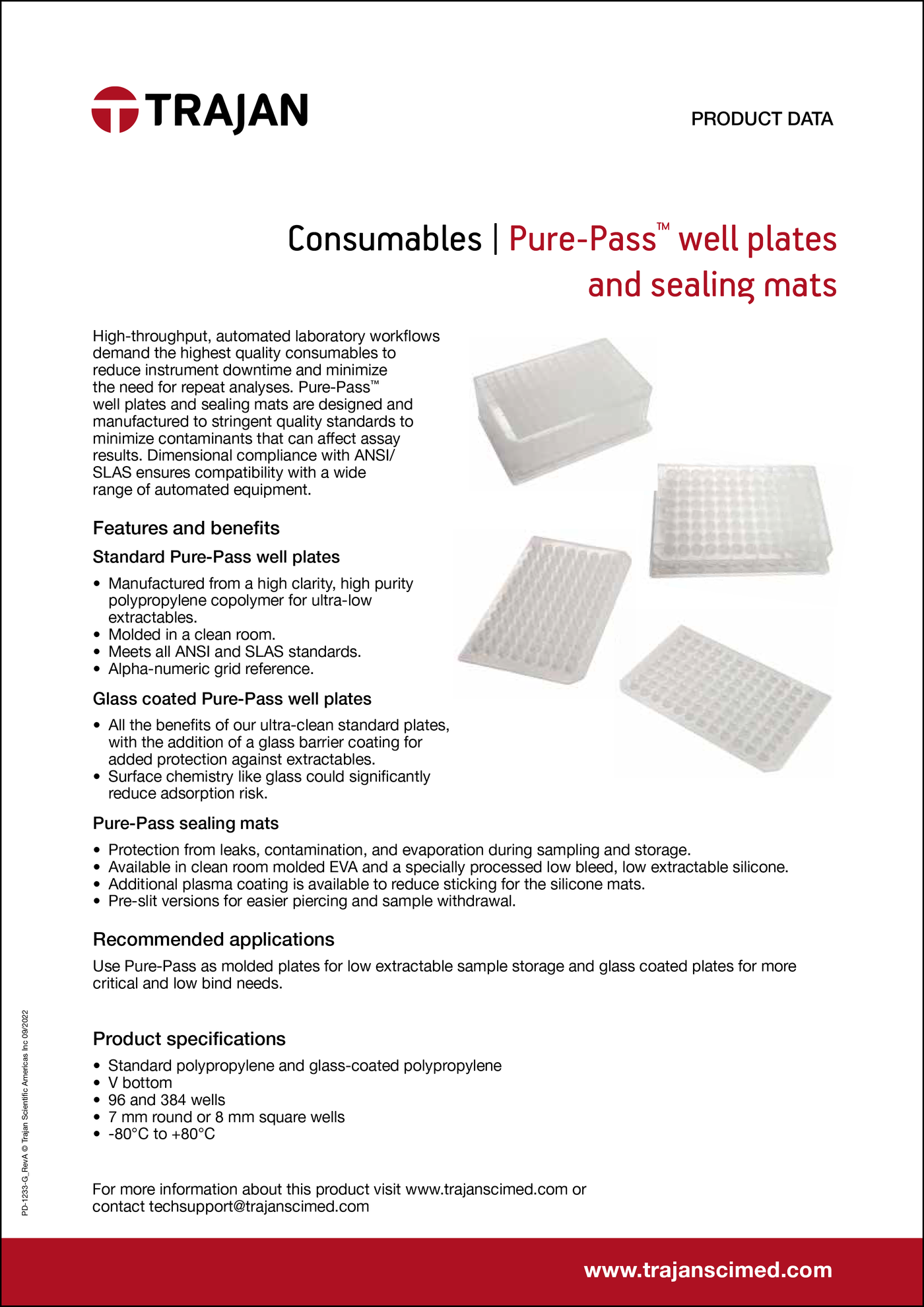 Well plates and sealing mats