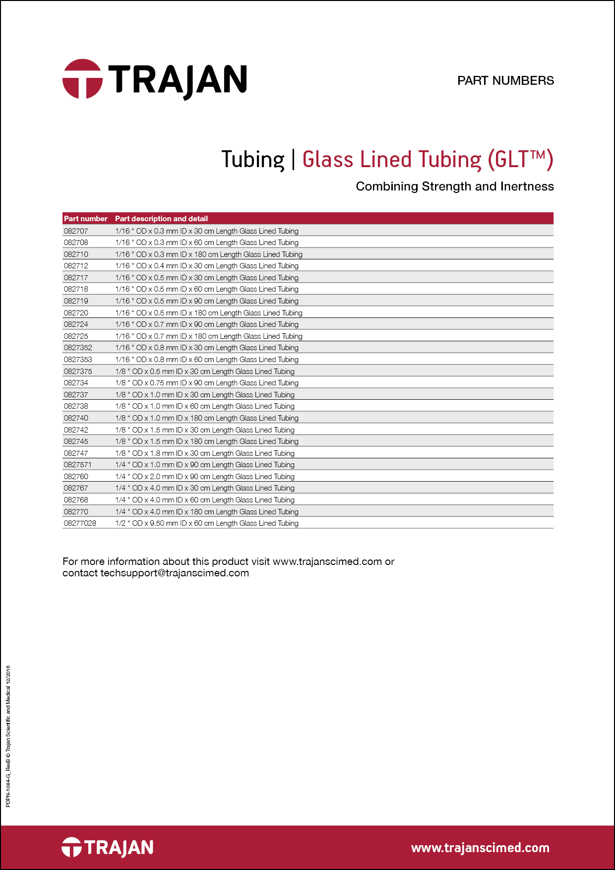Glass Lined Tubing (GLT™)