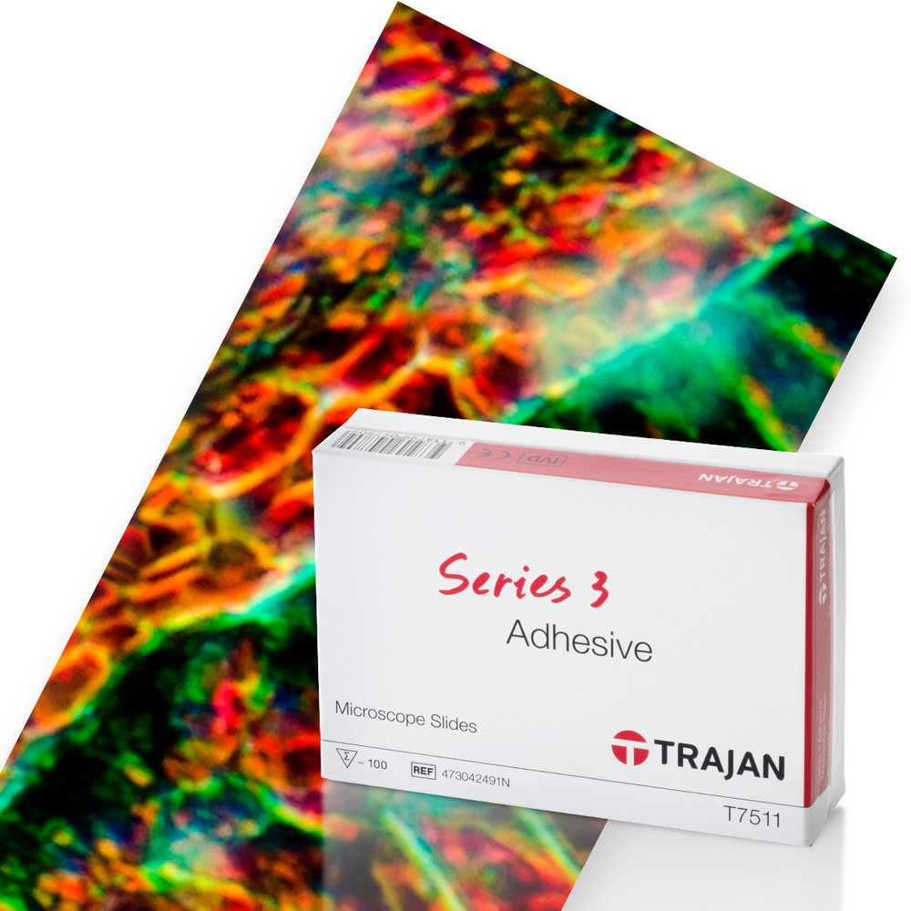 Trajan Scientific and Medical - Series 3 Adhesive Microscope Slides